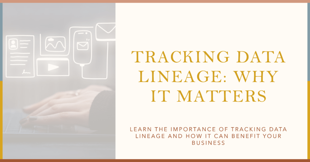 Are you struggling to really track lineage? – Data Quality Matters